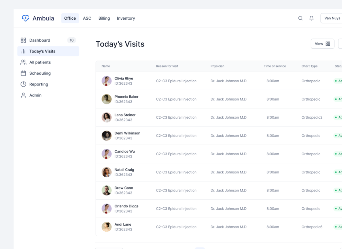 Cloud Based EMR - Ambula Healthcare